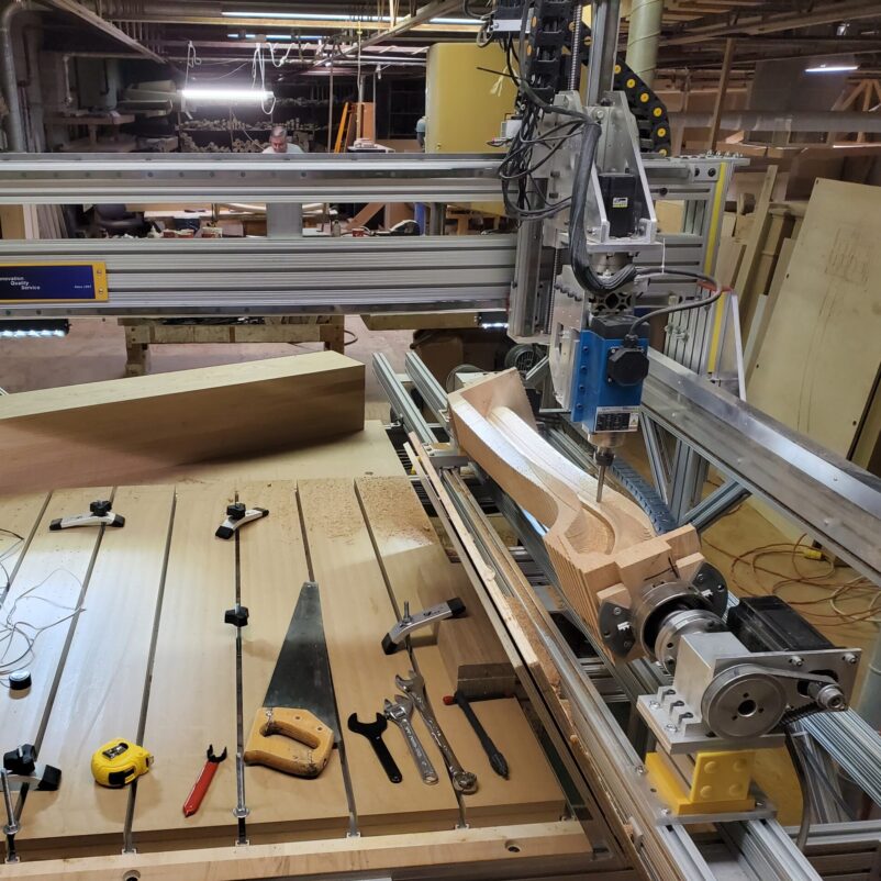 RoboShop CNC Routers PDJ Pilot Pro, 5 Prime, Cue Maker CNC lathe